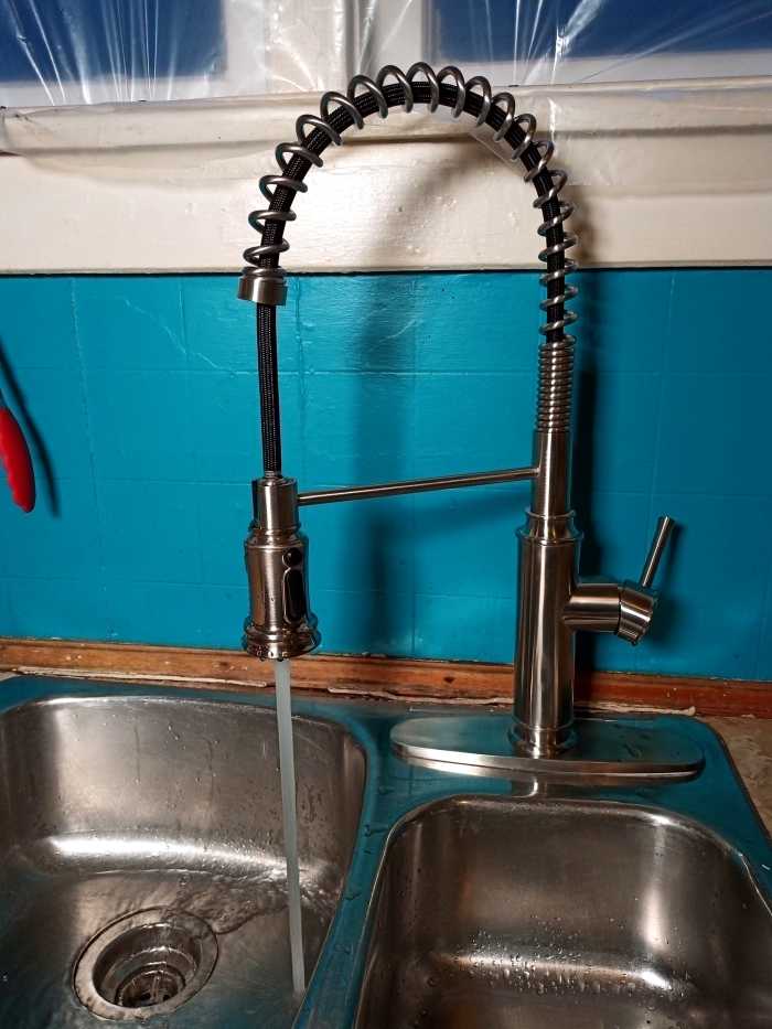 Review of the Watersong Pull-Out Spring Kitchen Faucet - HubPages
