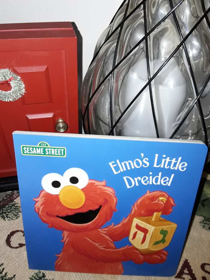 Dreidel Game With Elmo From Sesame Street in Board Book for Celebrating ...