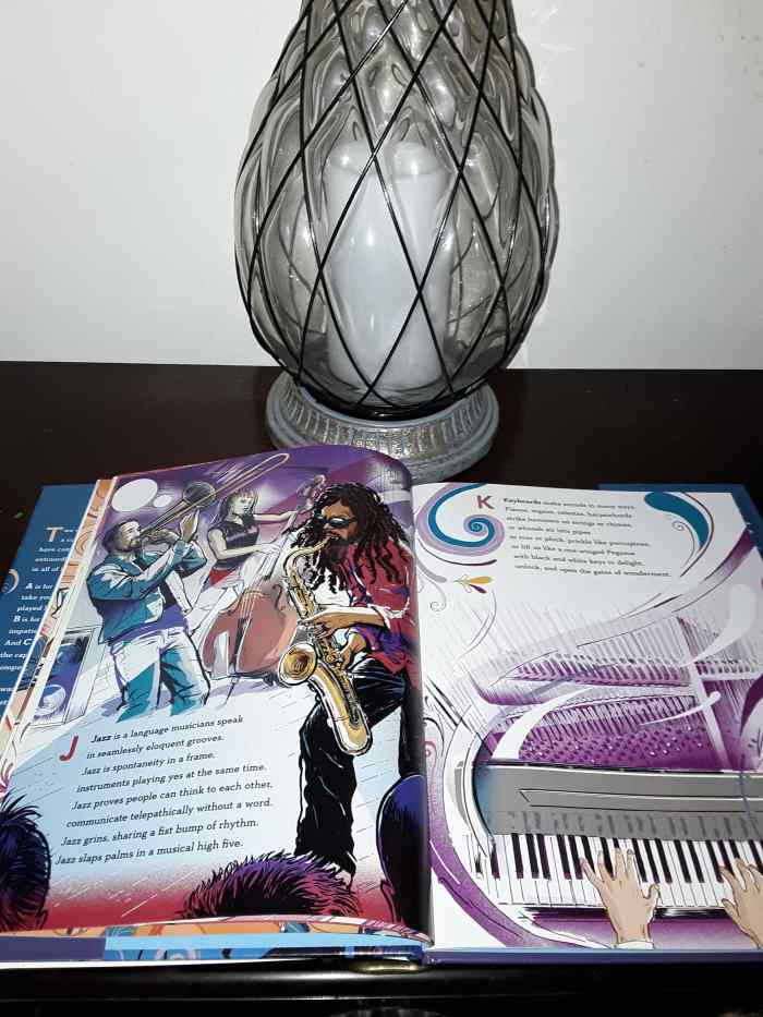 Orchestra Paired With Learning the Alphabet in Picture Book From Two ...