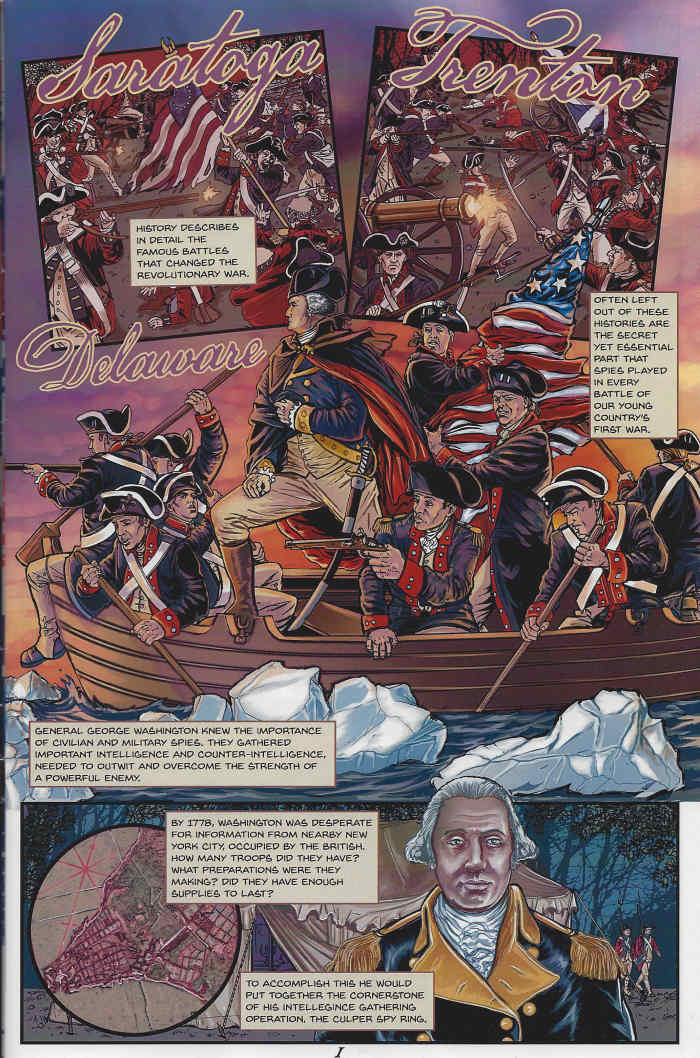Washington's Spies; a Comicbook with History - HubPages