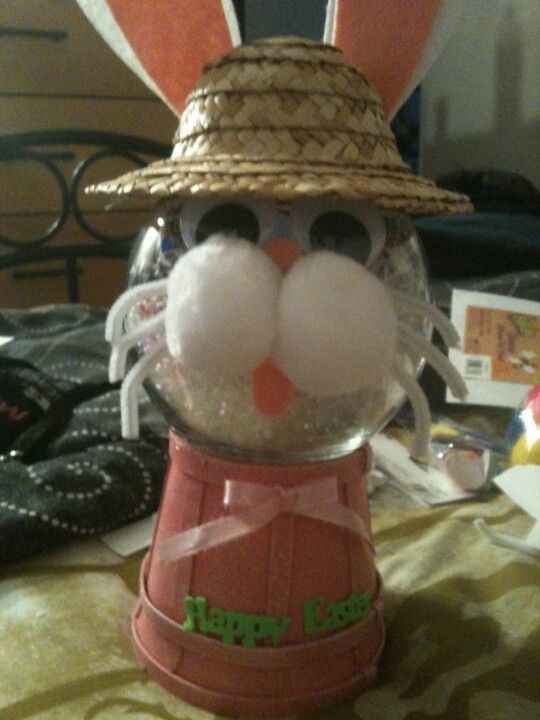 20+ Dollar Store Easter Crafts - Fish Bowl Bunnies - HubPages