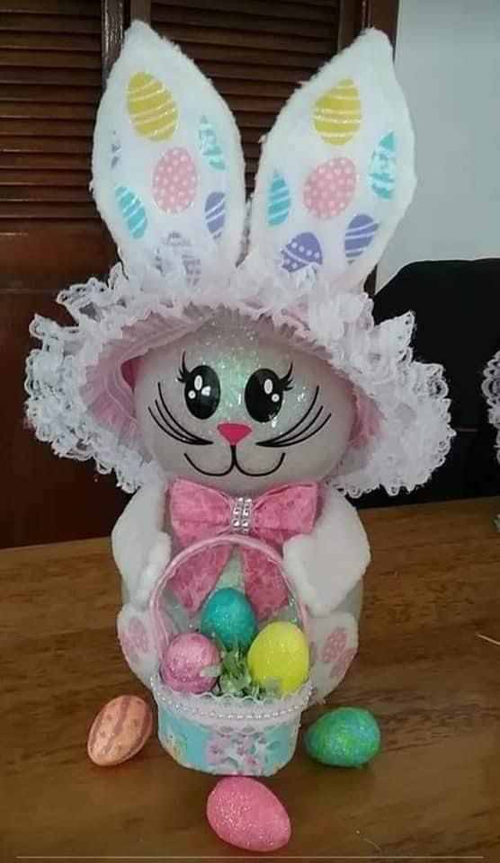 20+ Dollar Store Easter Crafts - Fish Bowl Bunnies - HubPages
