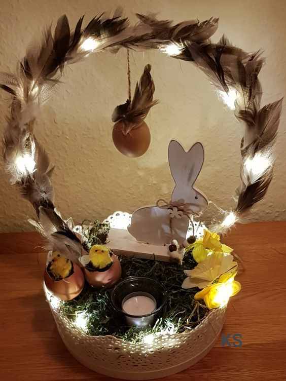 50+ Easter Dollar Store Hula Hoop Decoration Ideas That Every Bunny ...