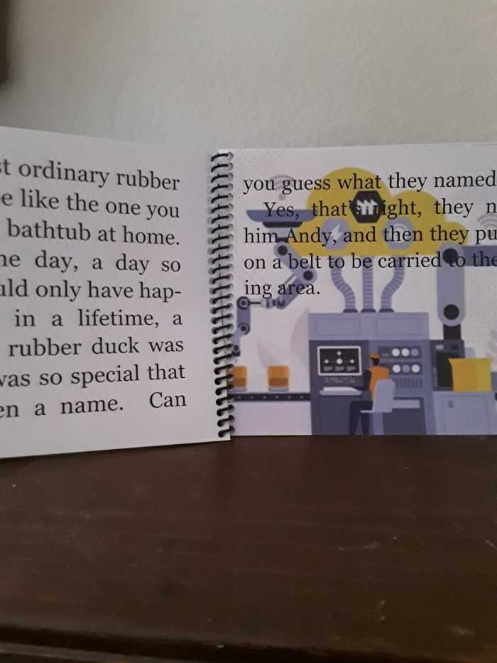 Rubber Duck's Journey in Charming Picture Book and Story Has a Message ...