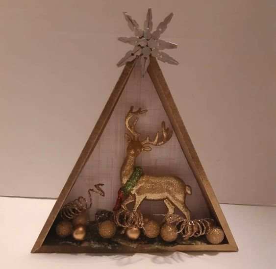 100+ Easy DIY Wooden Christmas Tree Triangle Decorations - HubPages