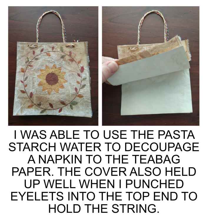 How to Make Your Own Paper With Teabags and Pasta Starch - HubPages