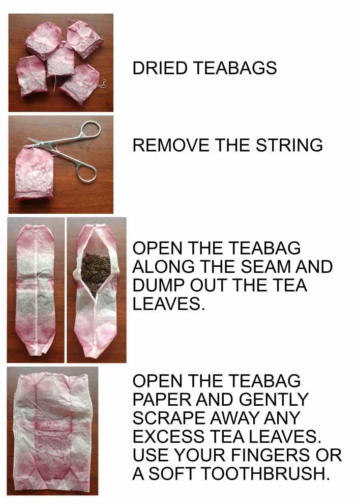 How to Make Your Own Paper With Teabags and Pasta Starch - HubPages