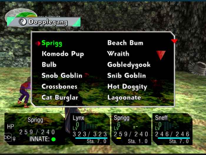 Guide to Sprigg's Doppelgang Tech in "Chrono Cross" - HubPages