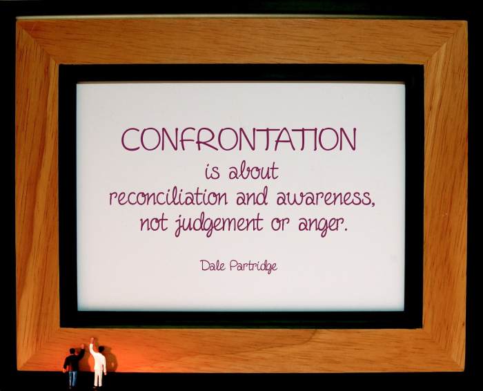 Does Confrontation Make Matters Better or Worse? - HubPages