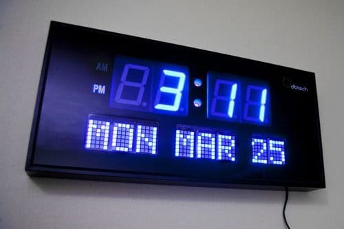 Dbtech Digital Big Calendar Clock - HubPages