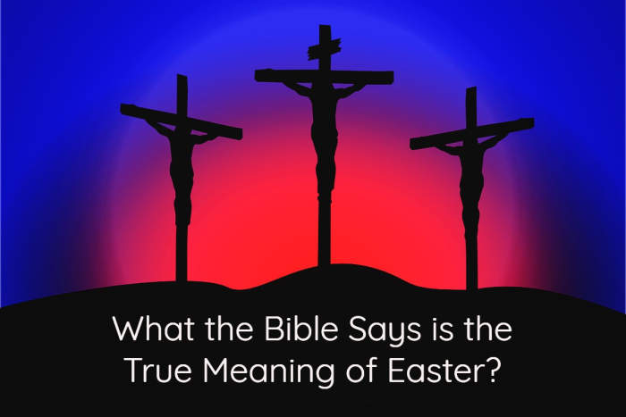 What the Bible Says is the True Meaning of Easter? - HubPages