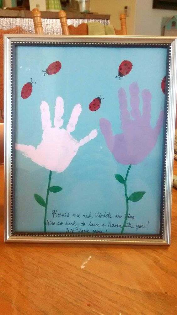 30+ Adorable DIY Mothers Day Crafts for Grandma that show her she is ...