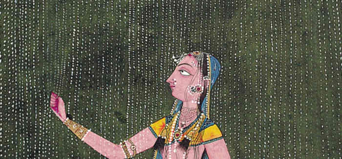 Abhisarika Nayika, Rasamanjari , Basohli Painting, Pahari Style - HubPages