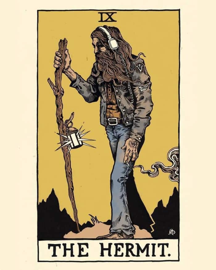 The Hermit Card in Tarot and How to Read It - HubPages
