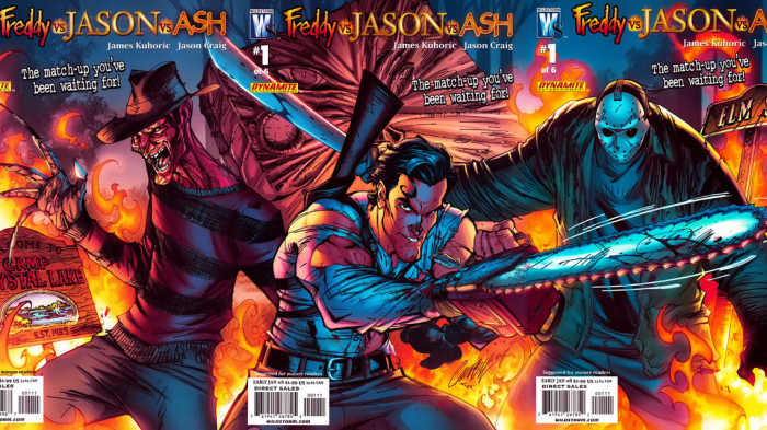 Freddy Vs Jason Vs Ash (2007 comic book) Retrospective Review - HubPages