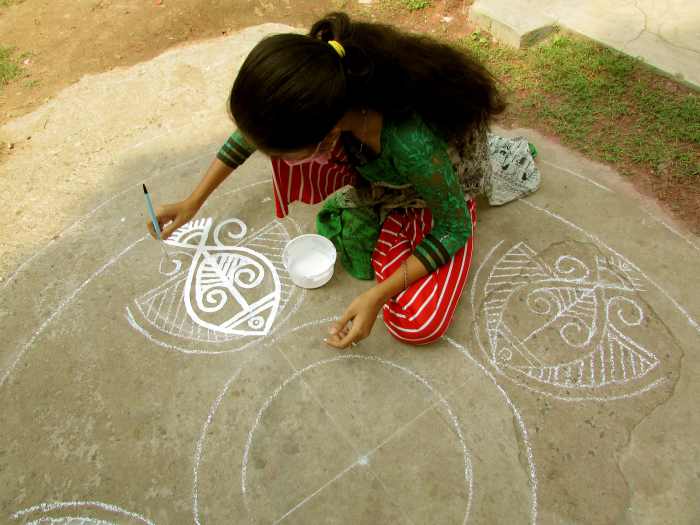 Alpana, Folk Art of Bengal in Modern Era - HubPages
