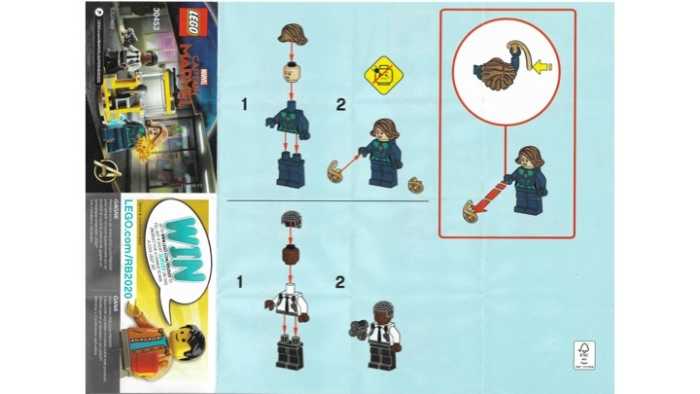 LEGO Captain Marvel and Nick Fury Polybag 30453 Review - HubPages