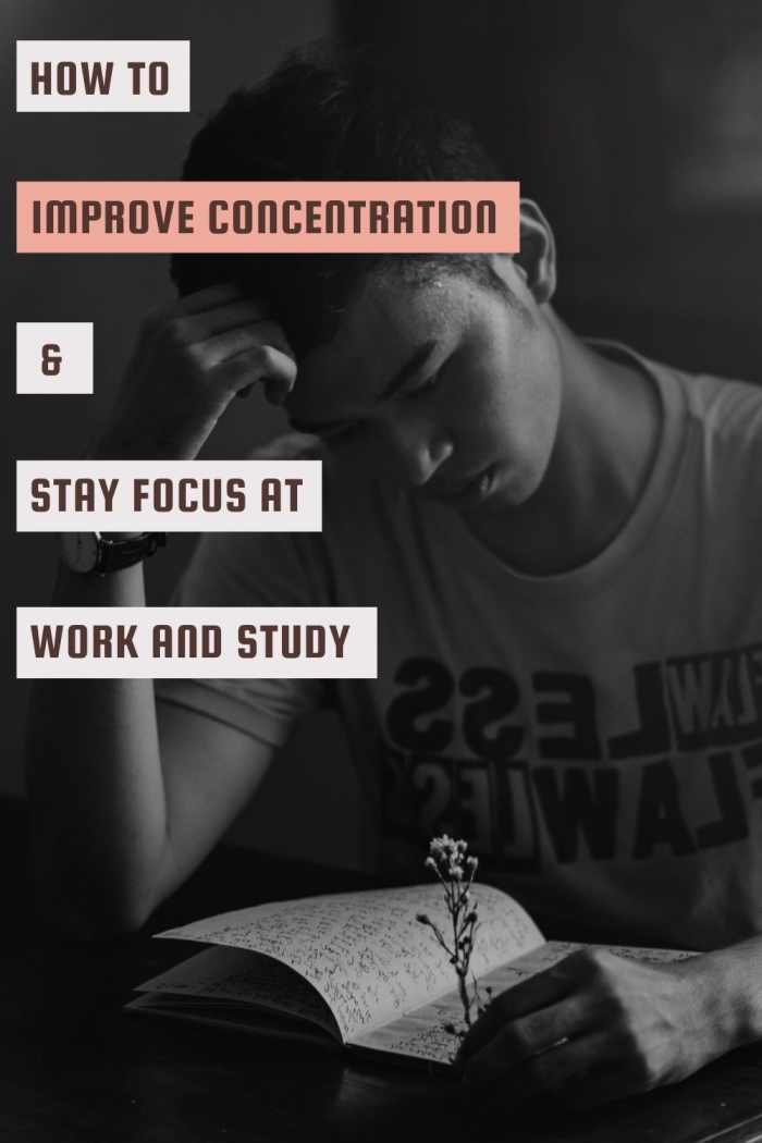 How to Improve Concentration & Stay Focus at Work and Study - HubPages