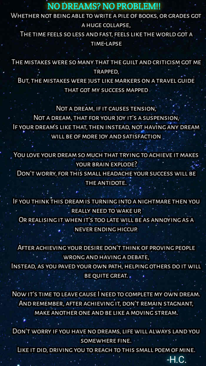No Dreams? No Problem!! - HubPages