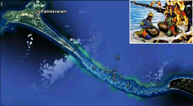 History Of The Ram Bridge Built By Lord Rama at Rameshwaram, India ...