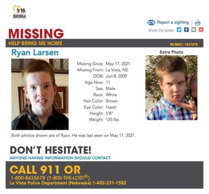 Ryan Larsen: Missing From School in Omaha, Nebraska - HubPages