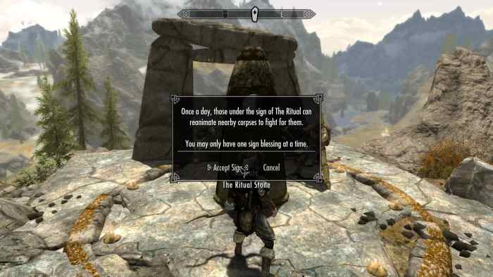 All You Need to Know About The Ritual Stone Within "The Elder Scrolls V ...