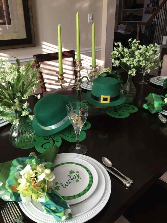 35+ Enchanting St Patricks Day Table Setting Ideas - HubPages