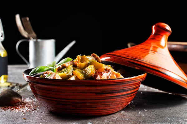The Tagine Is a Traditional Dish Originating From the Maghreb ...