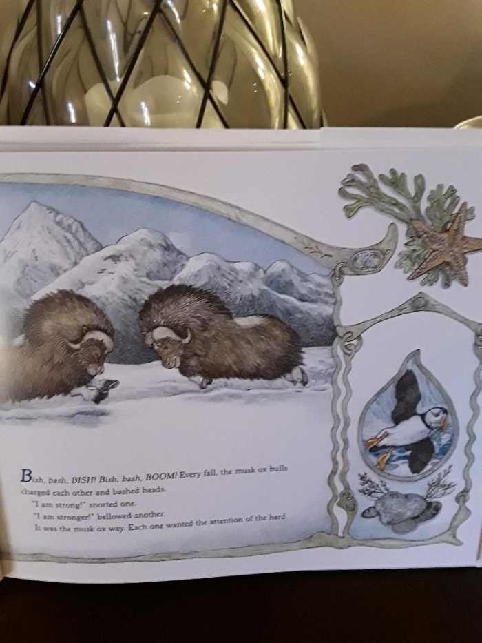 Jan Brett's Loveable Character Cozy the Musk Ox Is Back in New Picture ...