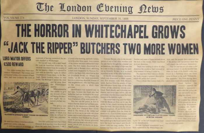 Who Is Jack the Ripper? 10 Facts About England’s Unidentified Serial ...