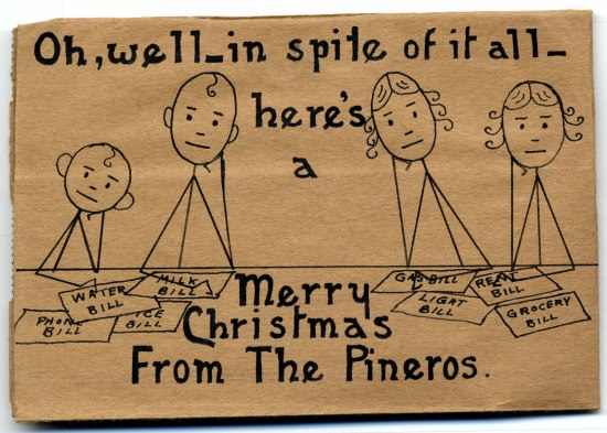 These Christmas Cards From the Great Depression Are Super Relatable ...
