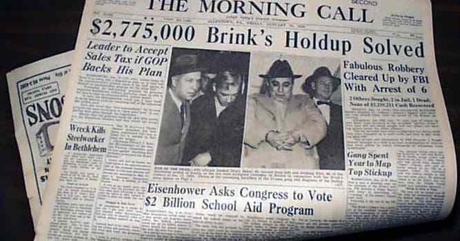 The Brink's Robbery of 1950: One of the Biggest Heists in U.S. History ...