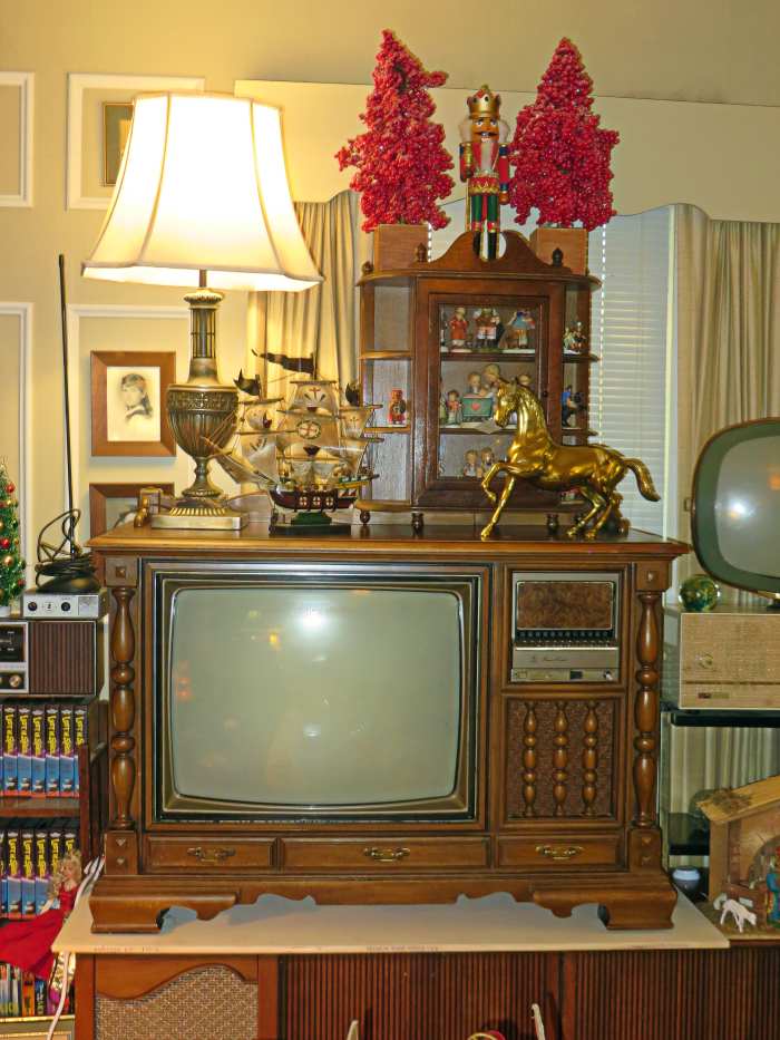 Sears and Roebuck Color Console Television made January 1978, Sears ...