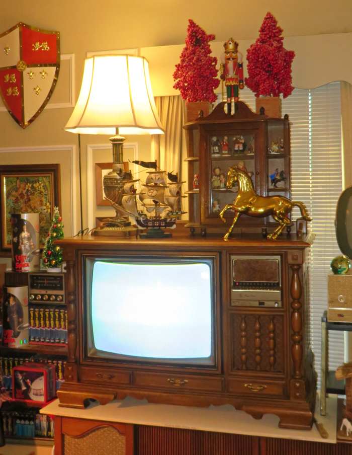 Sears and Roebuck Color Console Television made January 1978, Sears ...