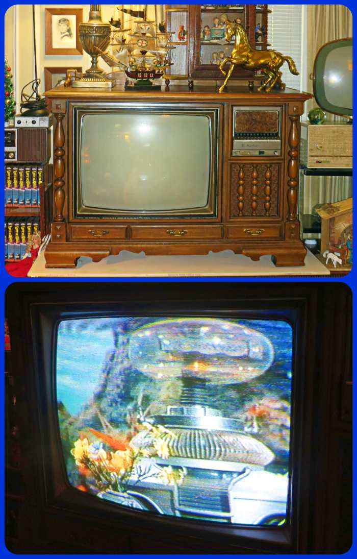 Sears and Roebuck Color Console Television made January 1978, Sears ...