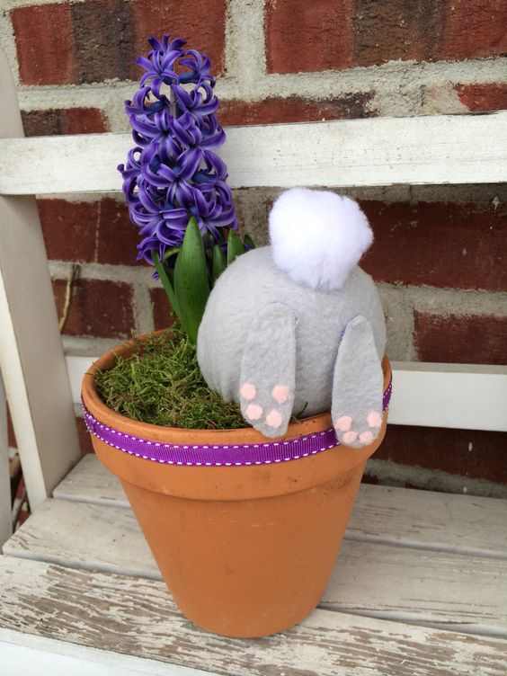 30+ Easy & Cute DIY Bunny Butt Planters - HubPages