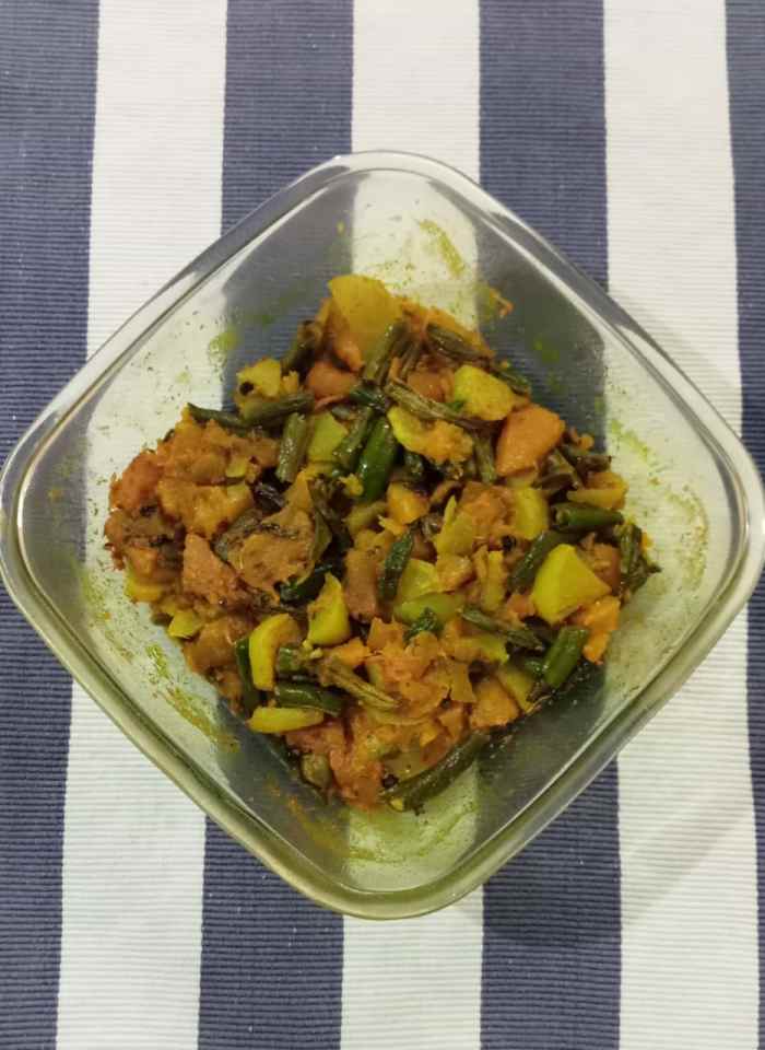 Pumpkin-Radish-French Beans Combine - A Microwave Dry Vegetable - HubPages