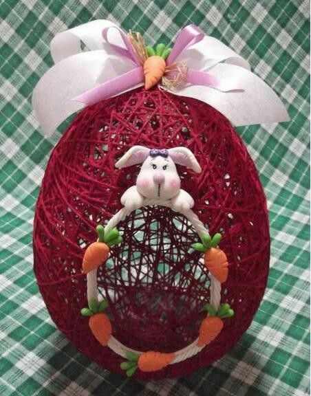 35+ Adorably Cute String Egg Easter Basket Ideas - HubPages