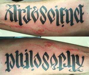 Tattoo Lettering and Text Font Styles - HubPages