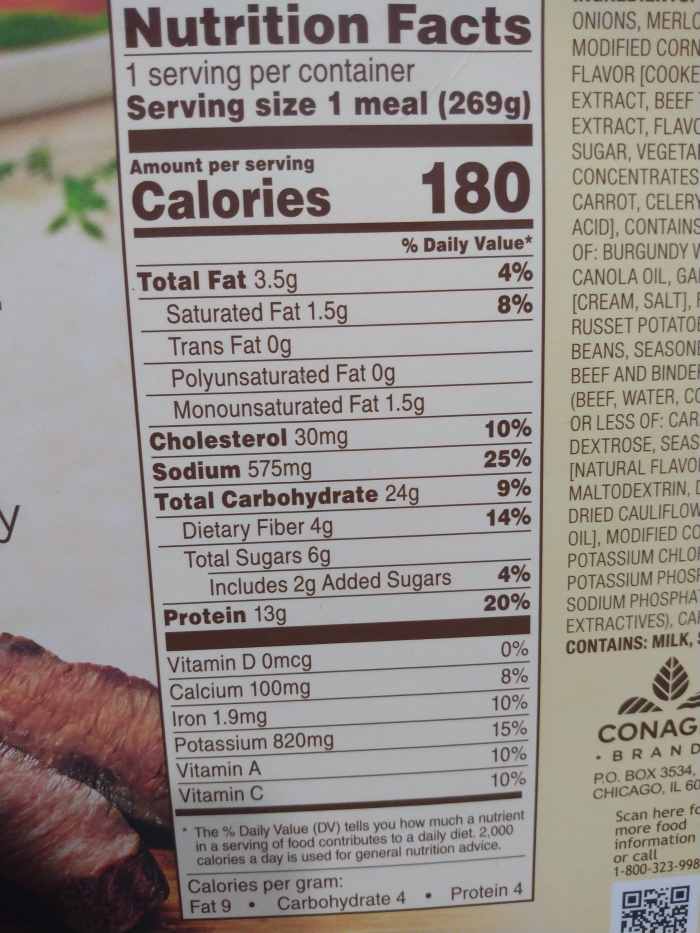 Healthy Choice, Cafe Steamers: Beef Merlot - HubPages