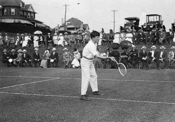 The First American Woman to Win the Ladies Singles Tennis Championship ...