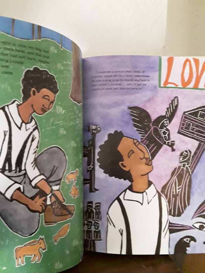 Wood Carver Elijah Pierce in Picture Book and Biography for Young ...