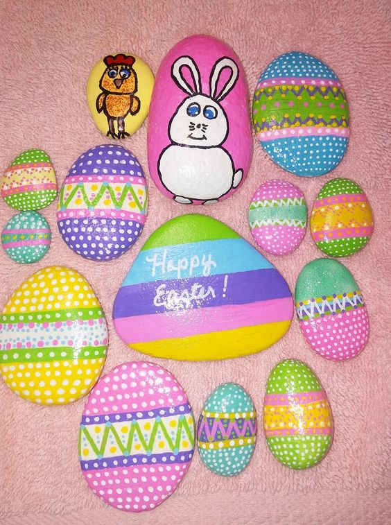 50+ Easter Painted Rocks That Are Egg-Cellently Fun to Paint - HubPages