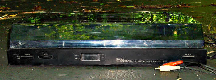 Curtis Mathes, Model C-155, Belt Drive, Auto Return Stereo Turntable ...