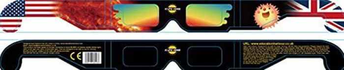 Eclipse Viewer Glasses With Certified Iso 12312-2 Safety Standards ...