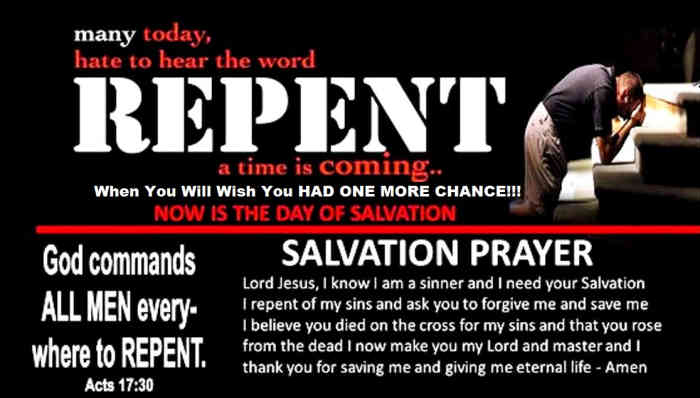 What Is Repentance, Is It Still Required? (Message #105, Received On 5 ...