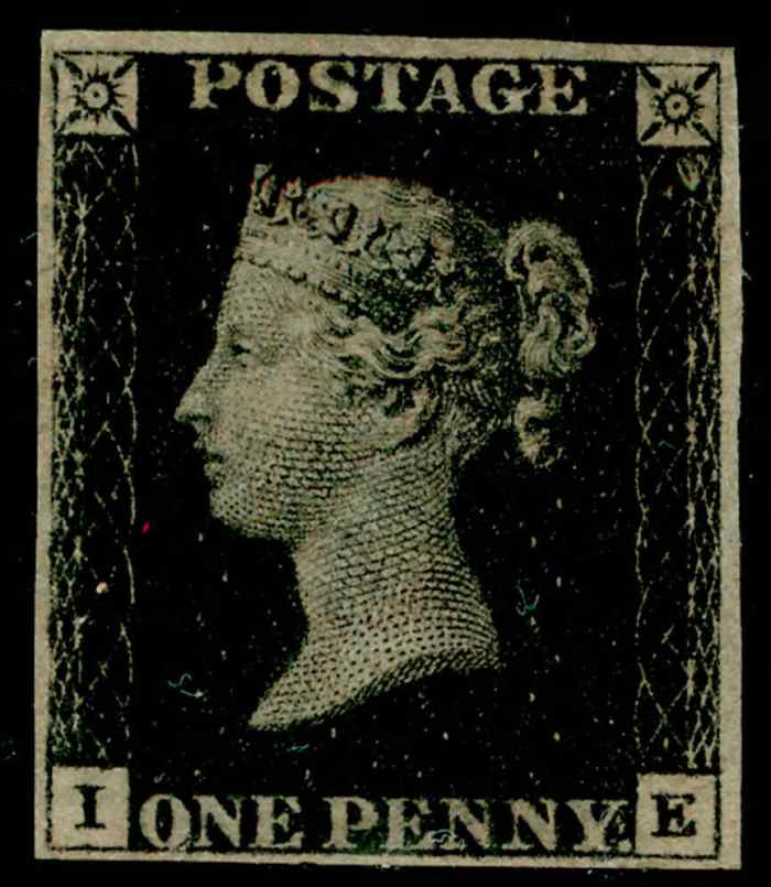 The Foundation of Postage Stamp, The Penny Black, World First Postage ...