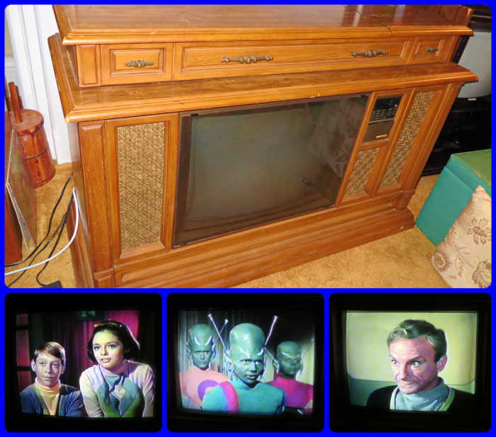 1985 Curtis Mathes Five in One Television Console Model K2675RK, Curtis ...