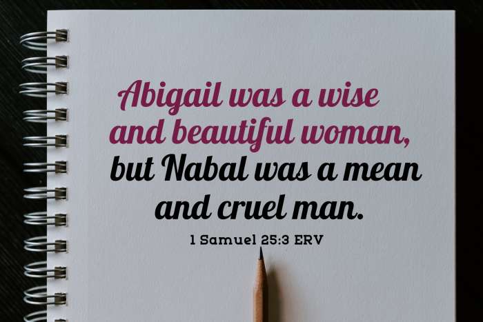 Abigail: Beautiful Wise Woman Worth Imitating - HubPages