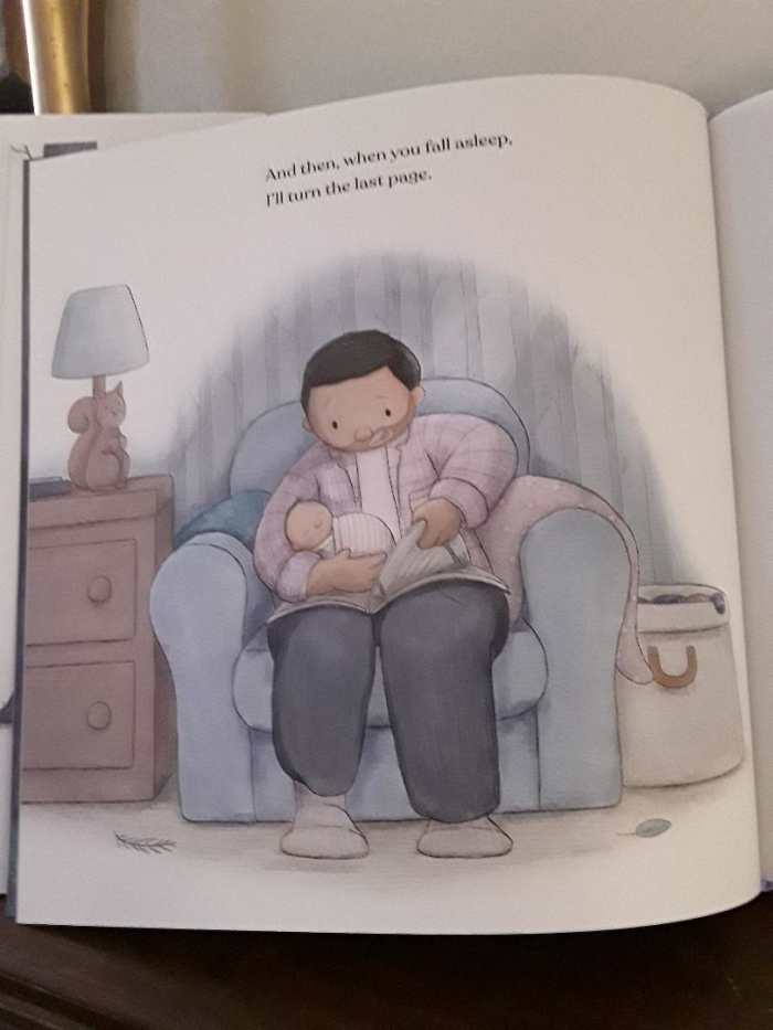 Story Time With New Baby Bonds Dad and Baby in Charming Picture Book ...
